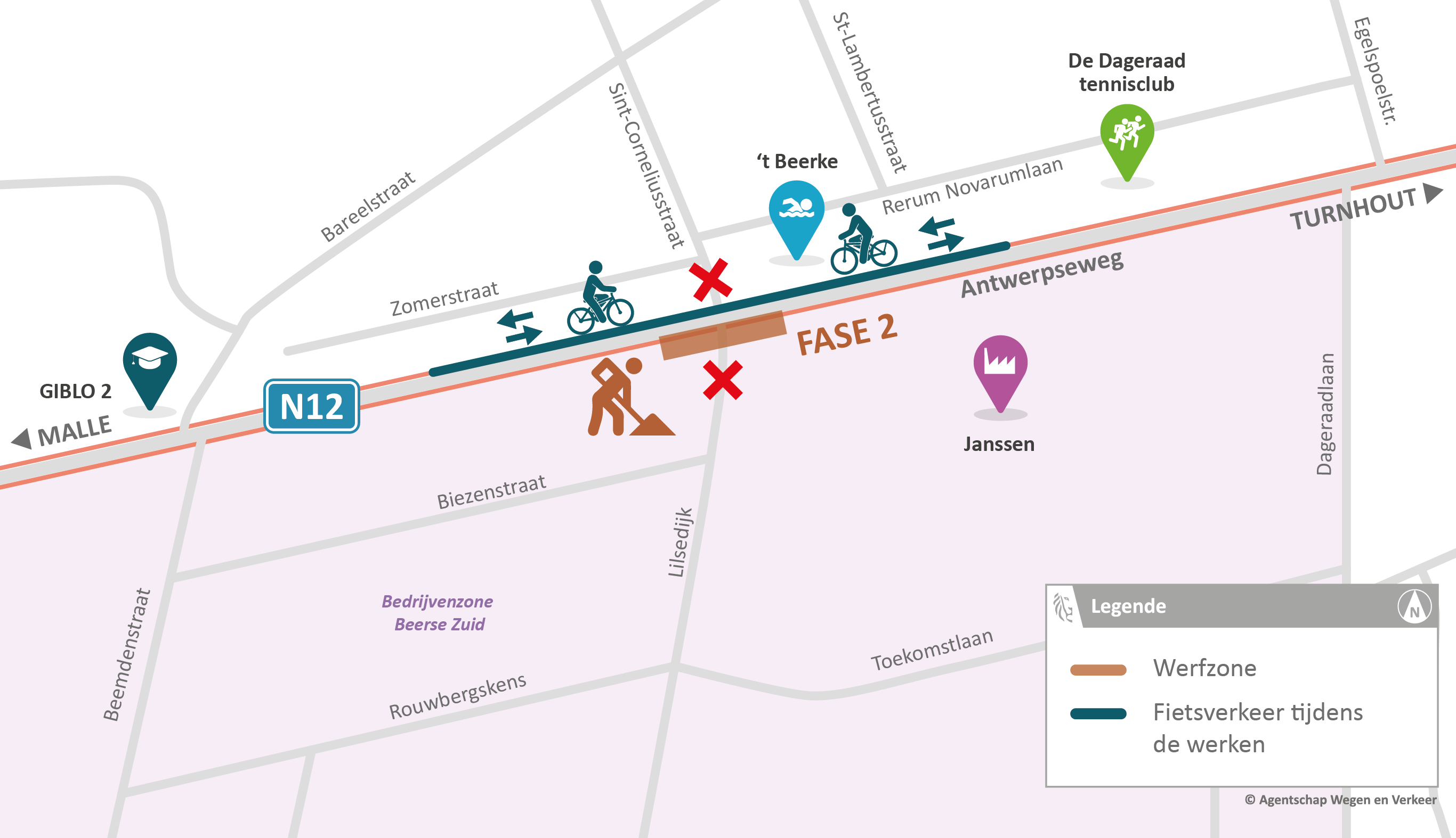 Kruispunt met Lilsedijk en Sint-Corneliusstraat krijgt Hoppinpunt | Wegen en verkeer